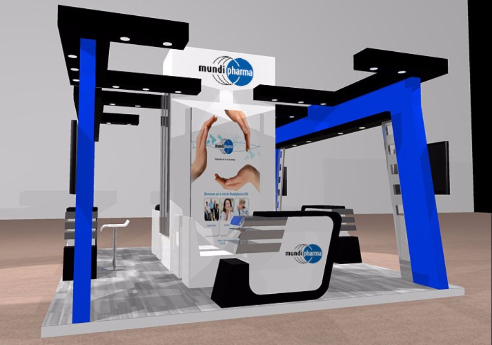 Stand Custom Isla 6×6 – Diseño y Fabricación de Stands