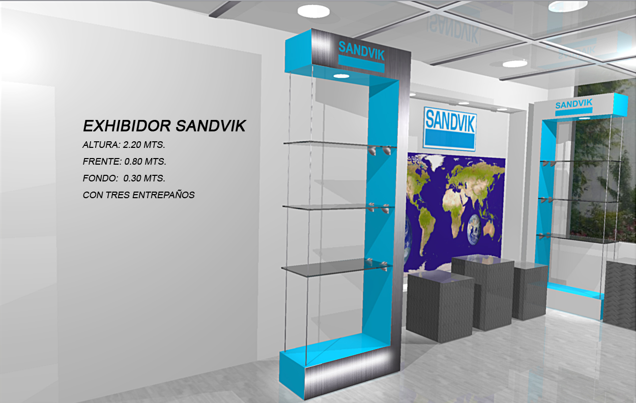 Exhibidores 3 – Diseño y Fabricación de Stands